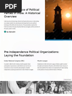 Current Indian Ruling and Opposition Parties | PDF