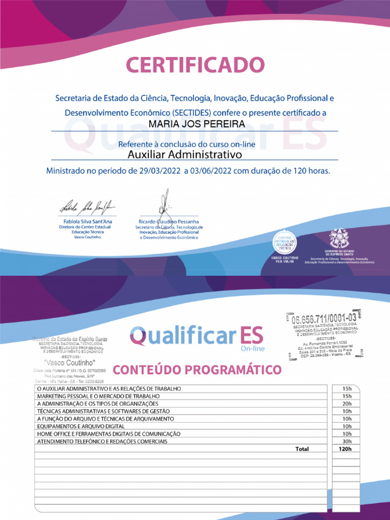 Certifica Do | PDF