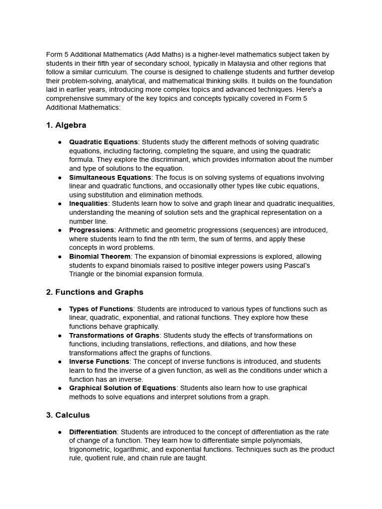 Form 5 Addmaths Explained | PDF | Trigonometric Functions | Euclidean Vector
