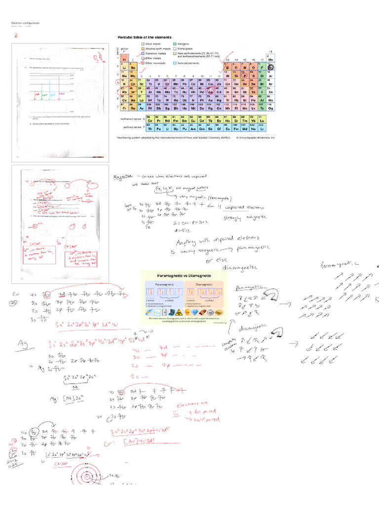 Electron configuration | PDF
