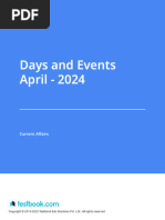 Important Days and Themes 2025 - BankExamsToday | PDF