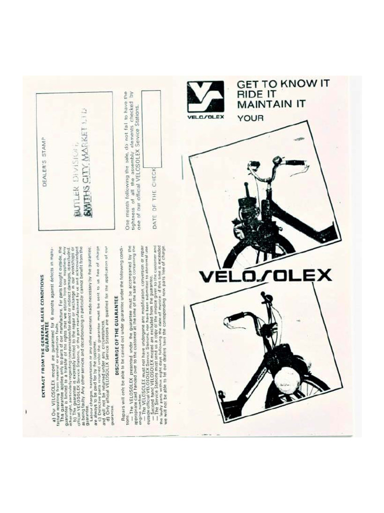 Solex S3800 5000 4600 Owners Manual | PDF