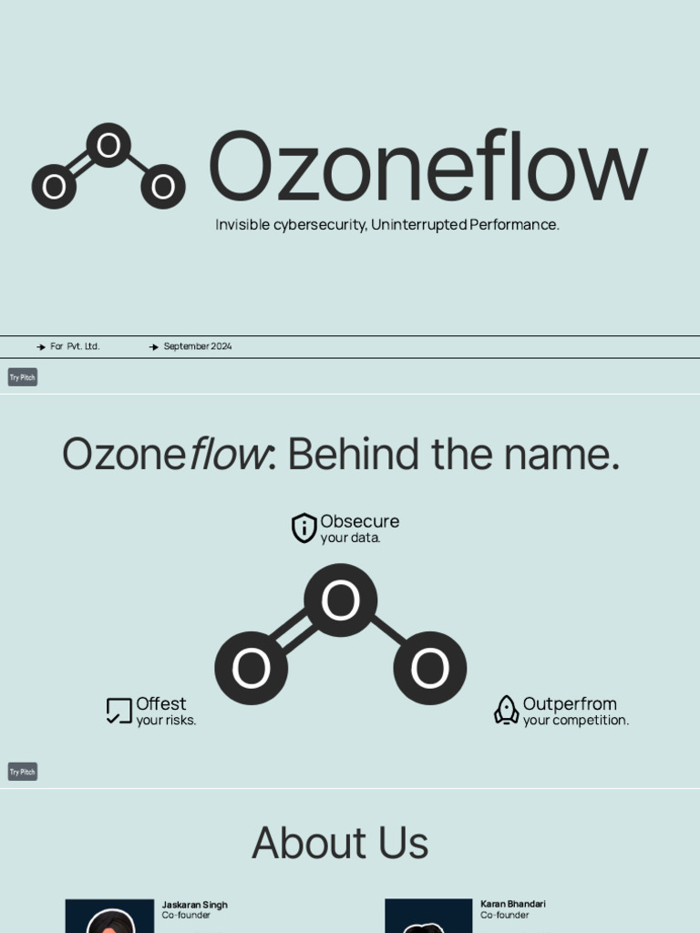 Ozoneflow Cybersecurity Solutions Overview | PDF | Computer Security ...