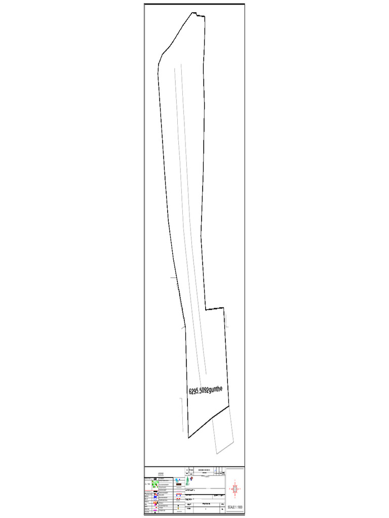 Project Boundary Survey Drawing 1:1000 | PDF