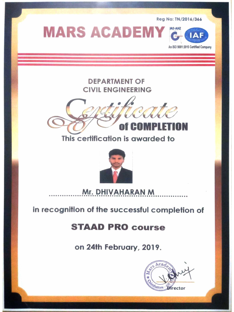 Software Certificate | PDF