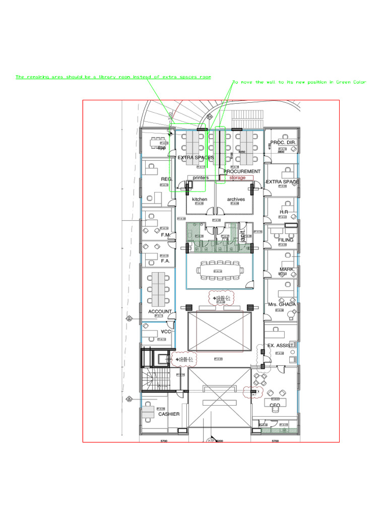 Revised Plan - Procurement Space - Model | PDF