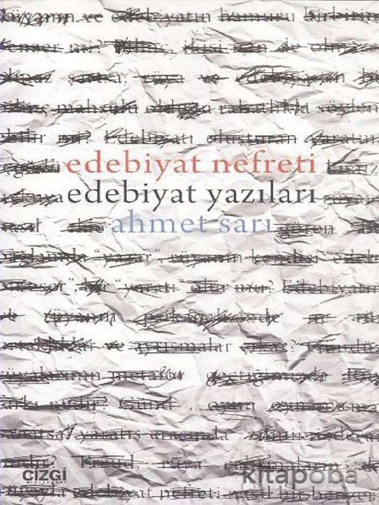 Ahmet Sarı - Edebiyat Nefreti (Edebiyat Yazıları) | PDF