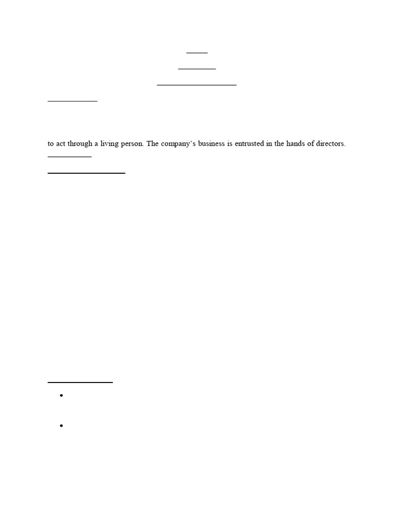 Unit 4 | PDF | Board Of Directors | Quorum