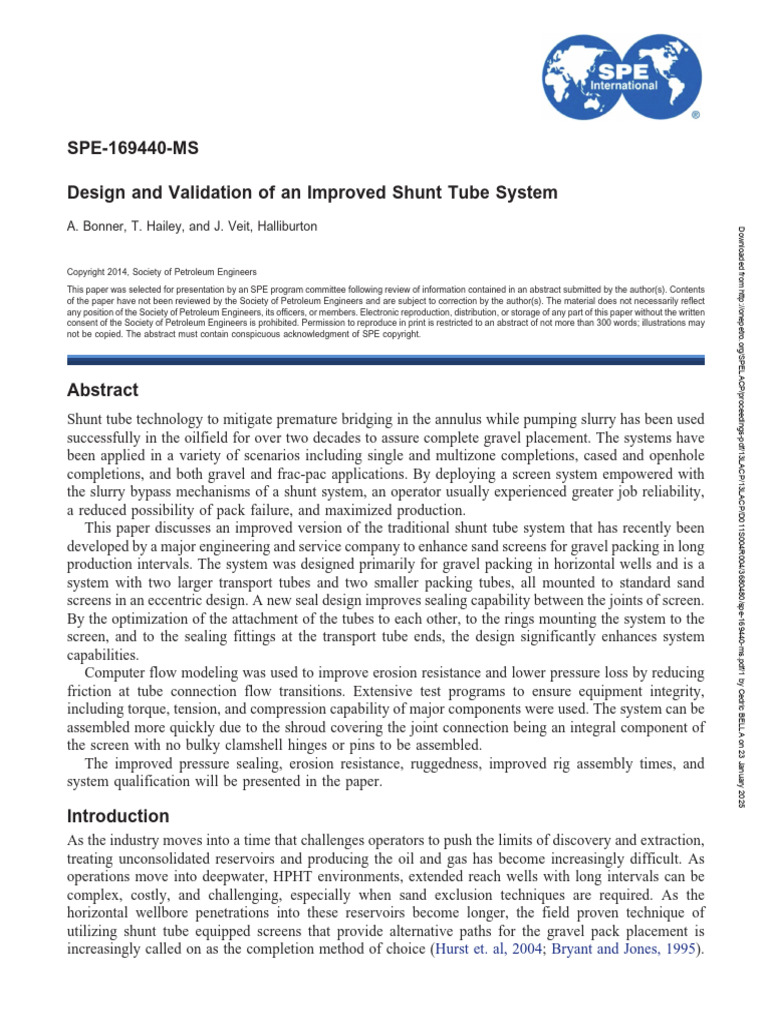 2014 Design and Validation of an Improved Shunt Tube System | PDF ...