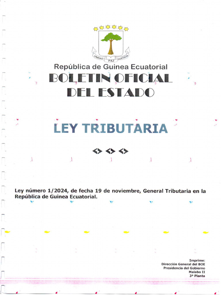 Ley Tributaria de Ge 2024 | PDF