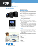 Eaton 93t Ups Datasheet | PDF | Alternating Current | Electricity