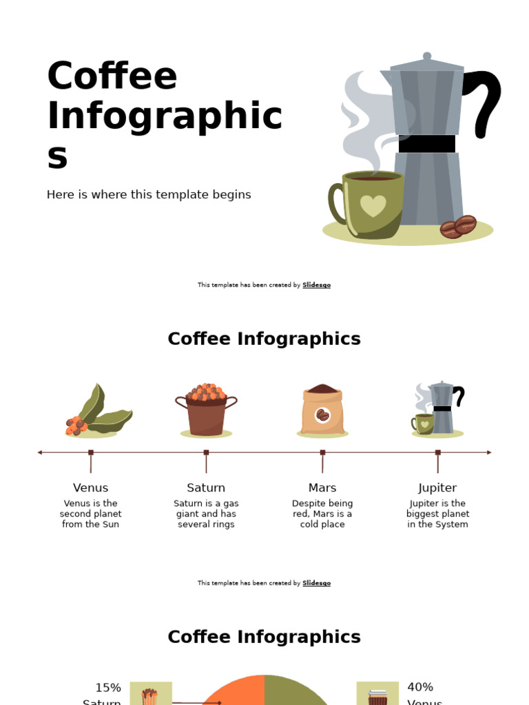Coffee Infographics by Slidesgo | PDF | Planets | Saturn