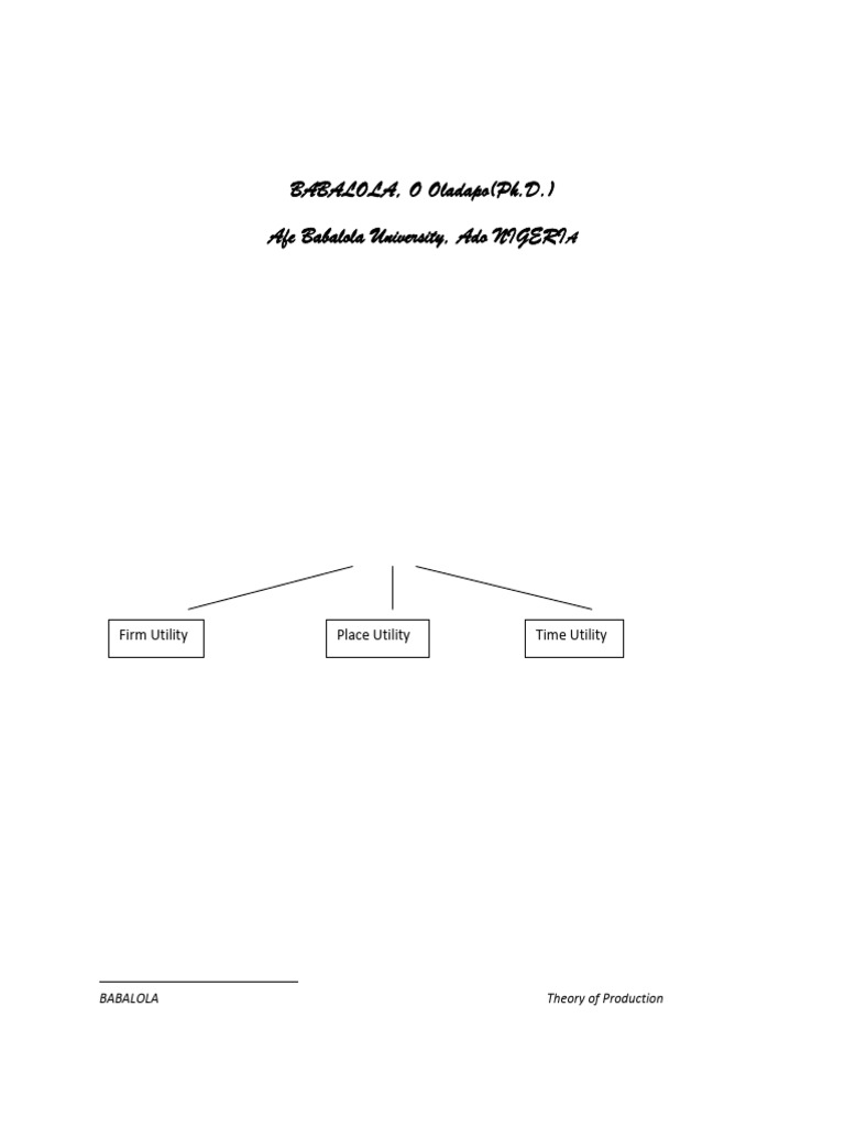 Theory of Production 240108 100818 | PDF | Production Function | Economics