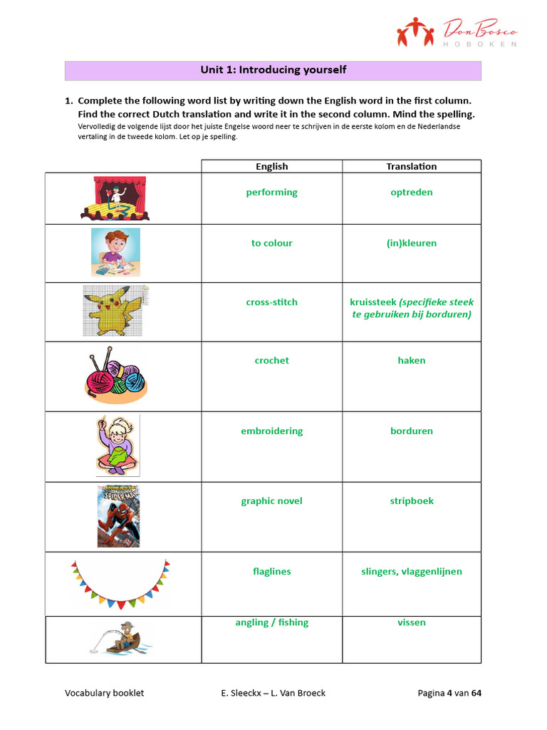 Unit 1 - Correction Key | PDF