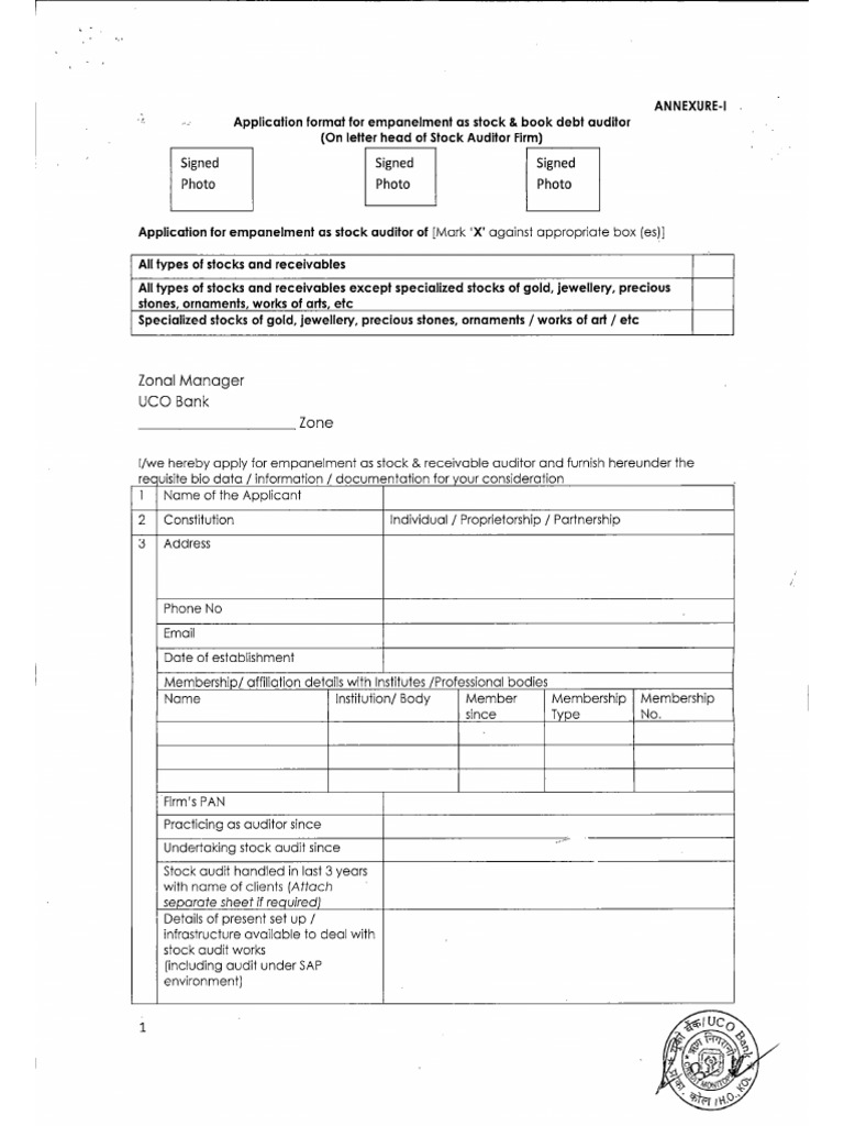UCO Bank 1002 23 Annexure | PDF