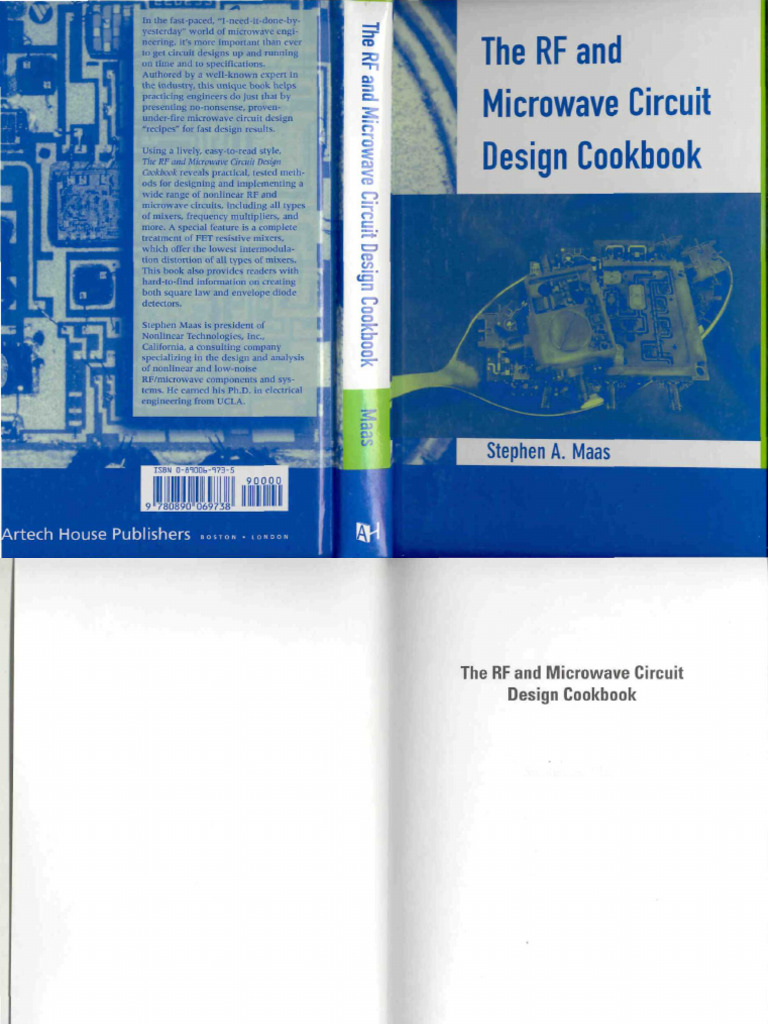 Ebook Electronics The Rf And Microwave Circuit Design Cookbook Maas 1998 Artech H Pdf