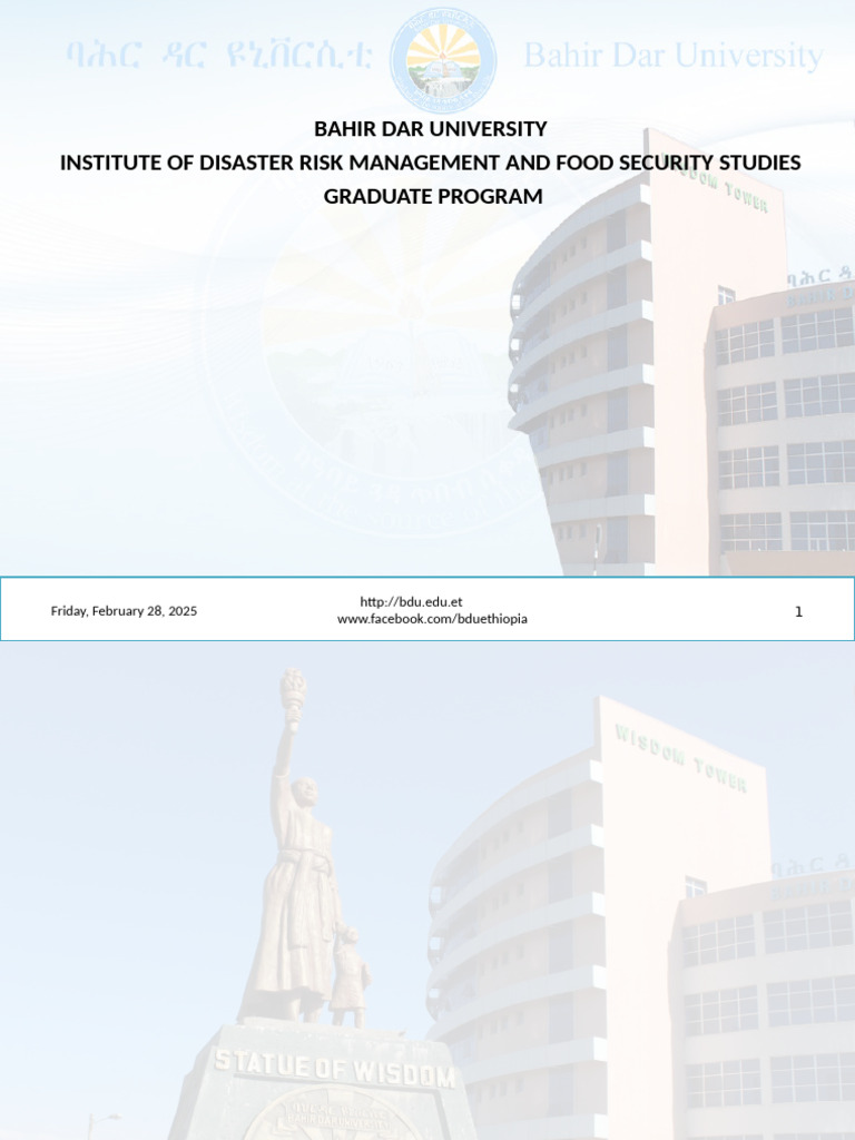 Disaster Management Graduate Program | PDF