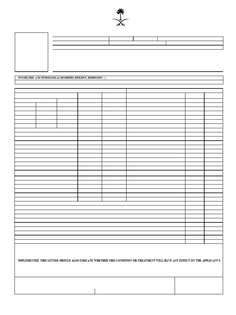 Saudi Arabia Medical Report Template | PDF | Law
