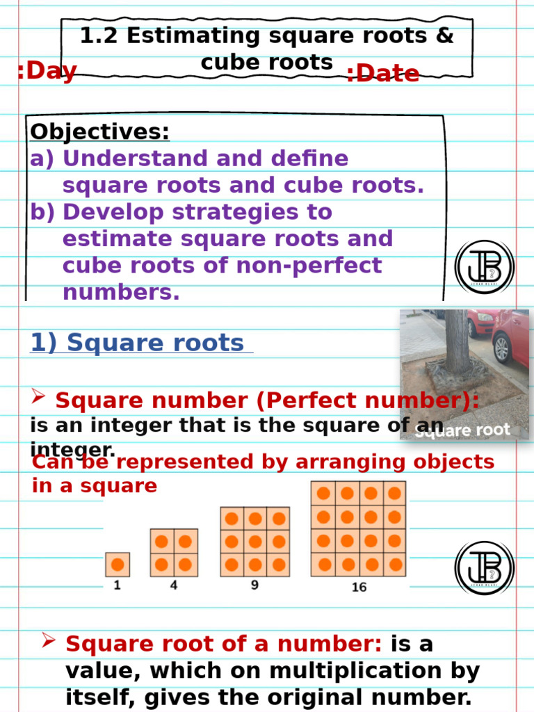 1.2 Estimating Square Roots | PDF