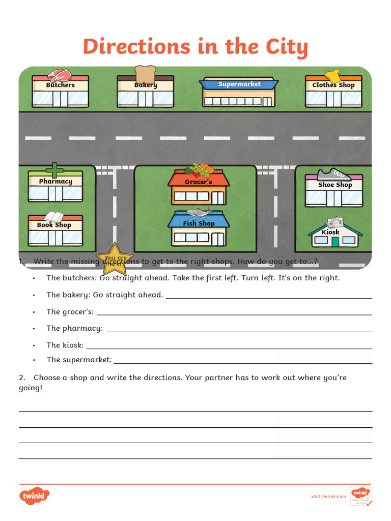 City Shop Directions Guide | PDF