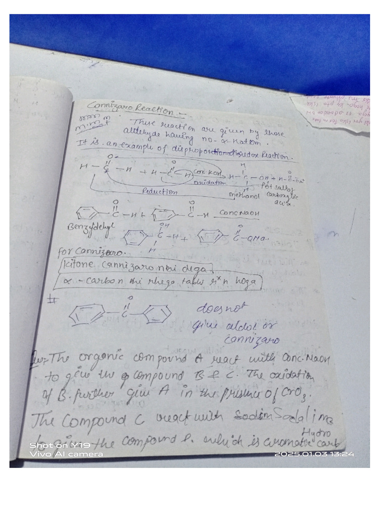 Ketone Class 12 Chemistry | PDF