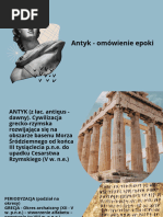 Antyk Test 1 Liceum | PDF