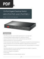 gp1100x Datasheet | PDF | Quality Of Service | Optical Fiber