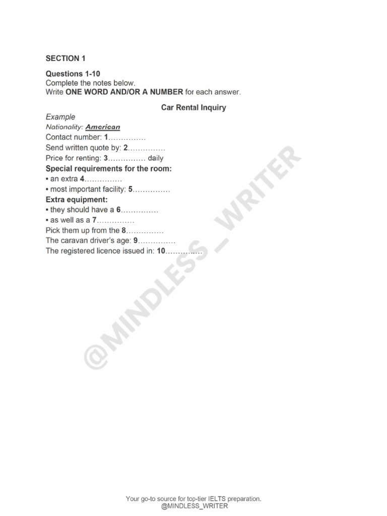 (@MINDLESS - WRITER) Full Authentic Listening | PDF