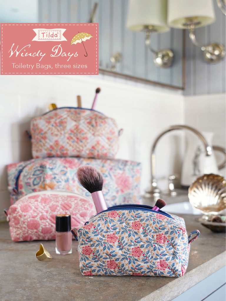 Versatile Toiletry Bag Patterns | PDF | Seam (Sewing) | Patchwork