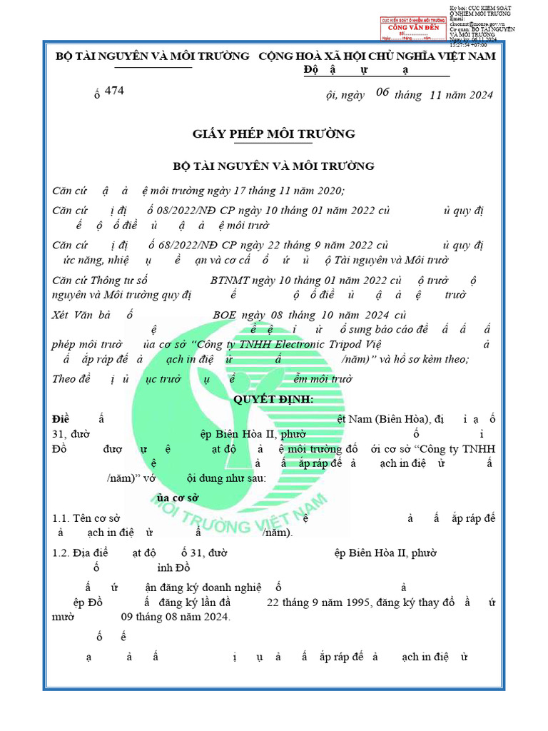 474-gp-btnmt - Signed GPMT C A Cty Tripod | PDF