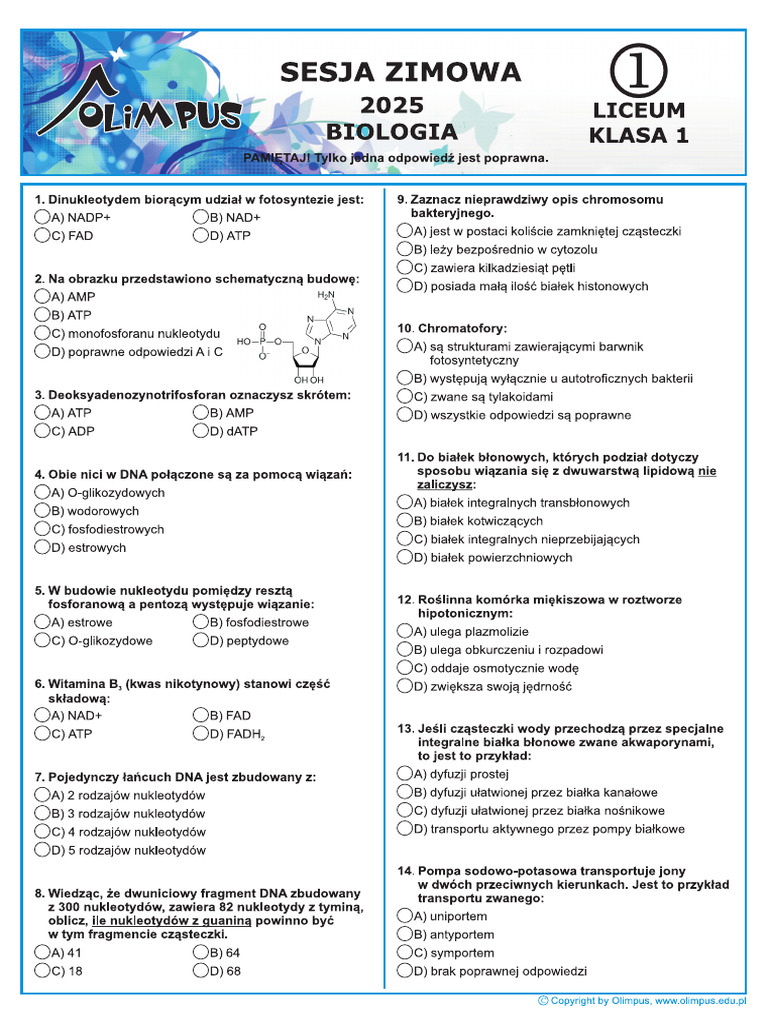 Sesja zimowa_B1L_2025 | PDF