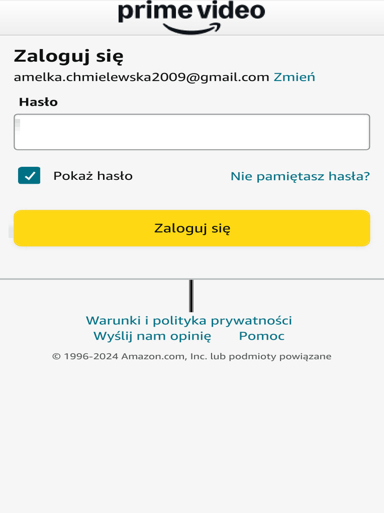 Amazon - Logowanie | PDF