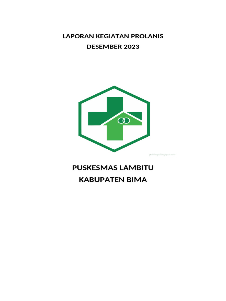 Laporan Prolanis Desember 2023 | PDF