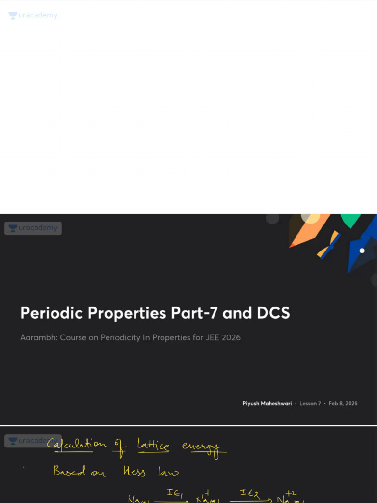 Periodic Properties Part7 and DCS With Anno | PDF