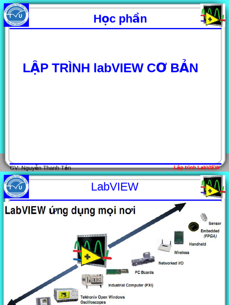 Lập trình LabView cơ bản - 679444 | PDF