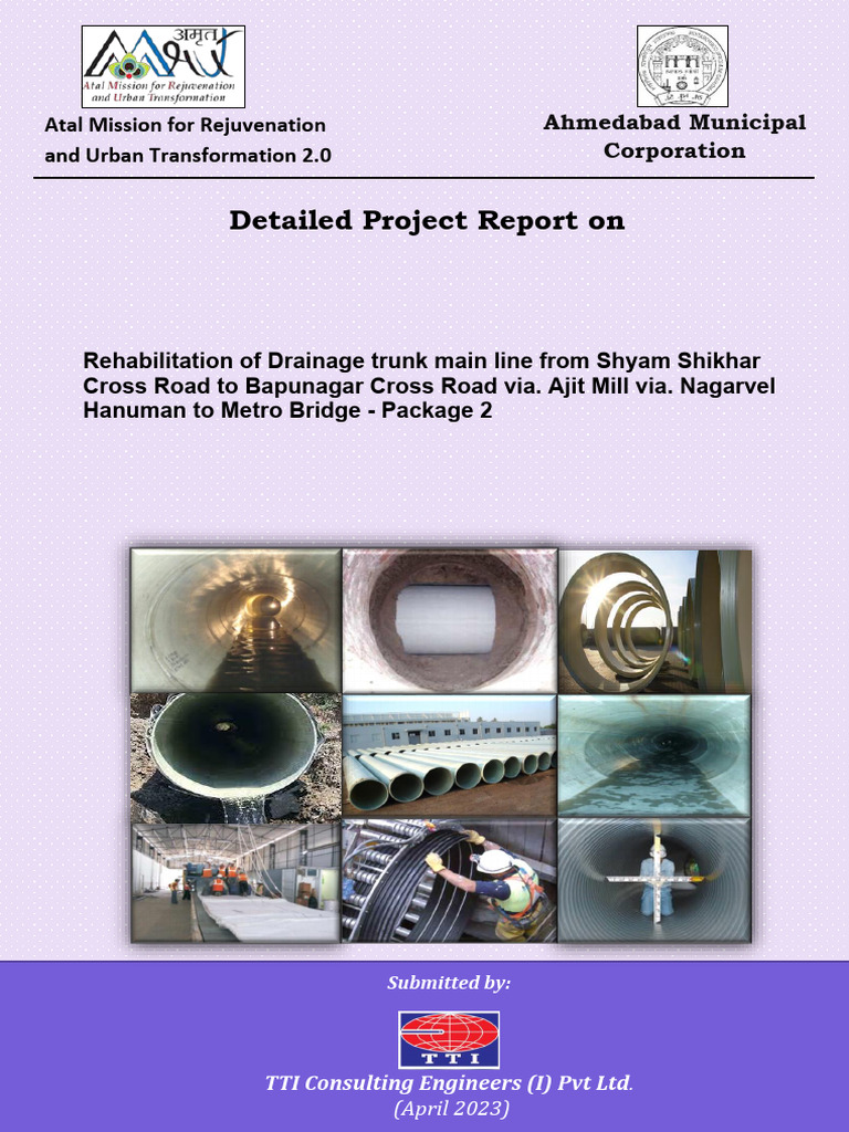 DPR (Amc) For Reference | PDF | Sanitary Sewer | Environmental Engineering