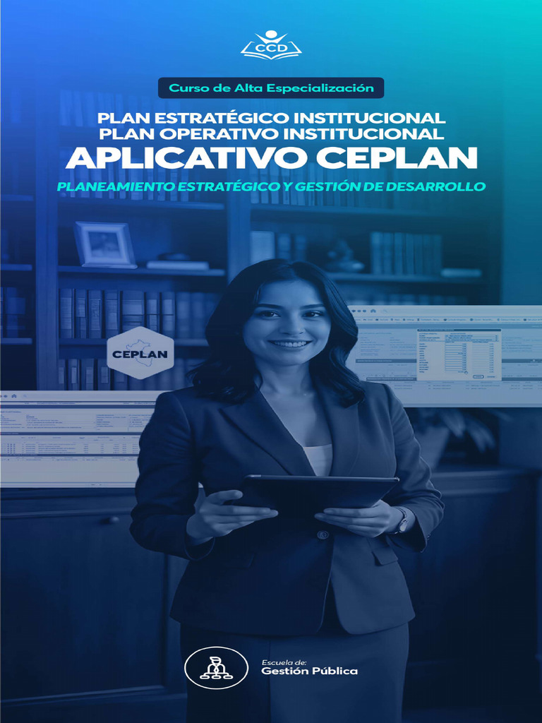 Plan Estratégico Institucional - Plan Operativo Institucional - Aplicativo Ceplan (1 ...