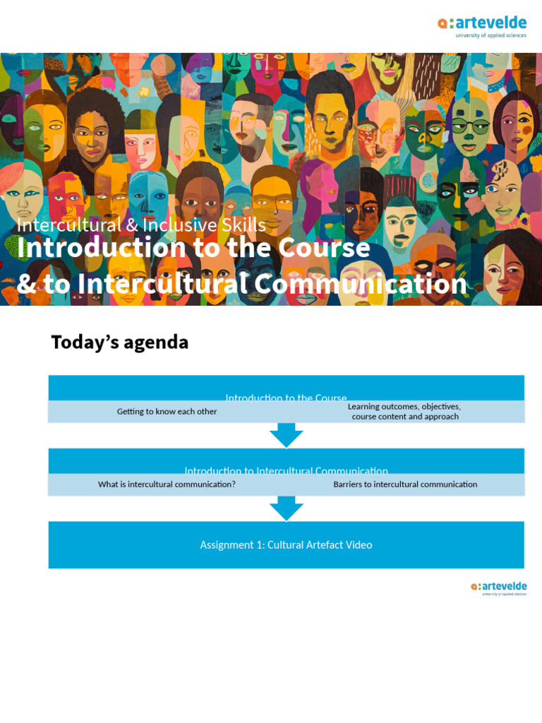 1 Introduction To The Course & To Intercultural Communication 2425 ...