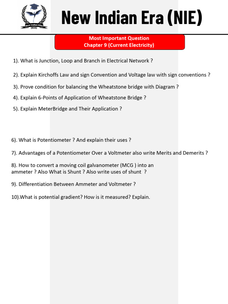 (IMP. Q) Physics Chapter 9 | PDF