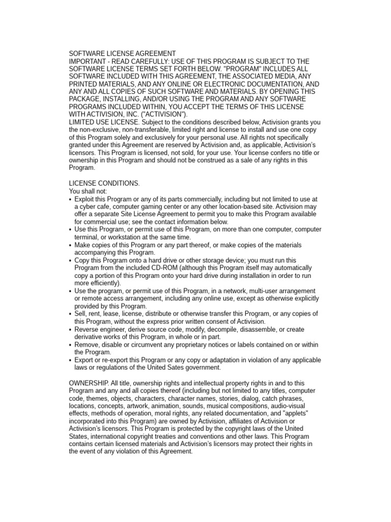 License | PDF | License | Indemnity