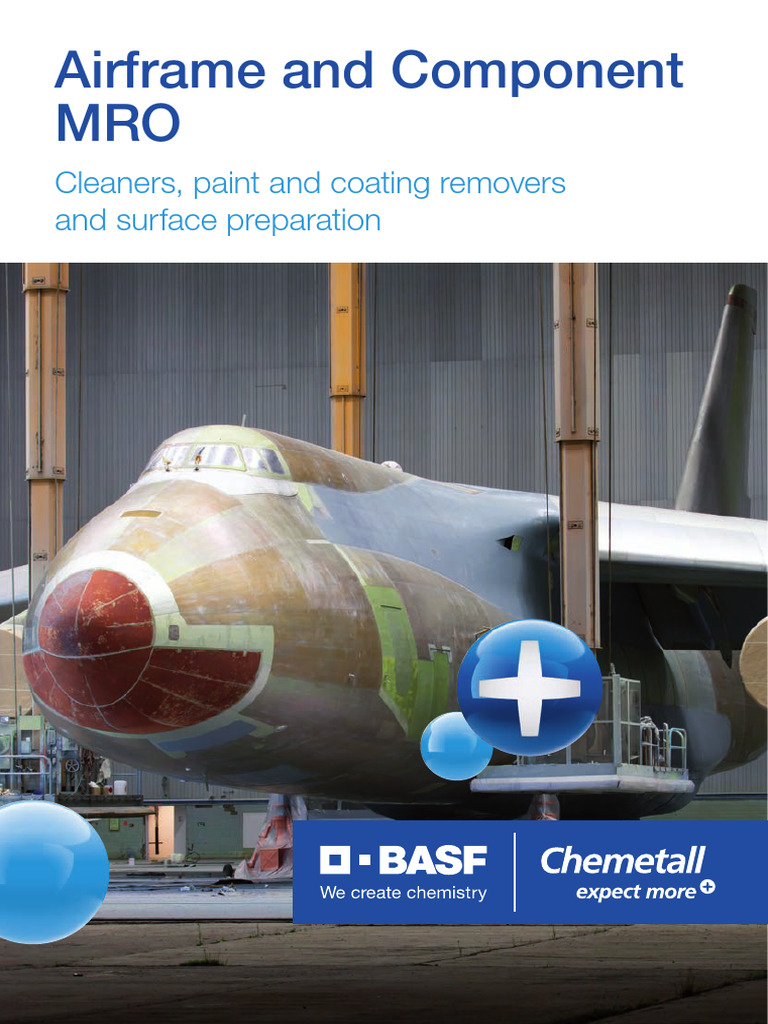 Chemetall - LineCard - Airframe+Component MRO - 2023.04 | PDF | Paint | Corrosion