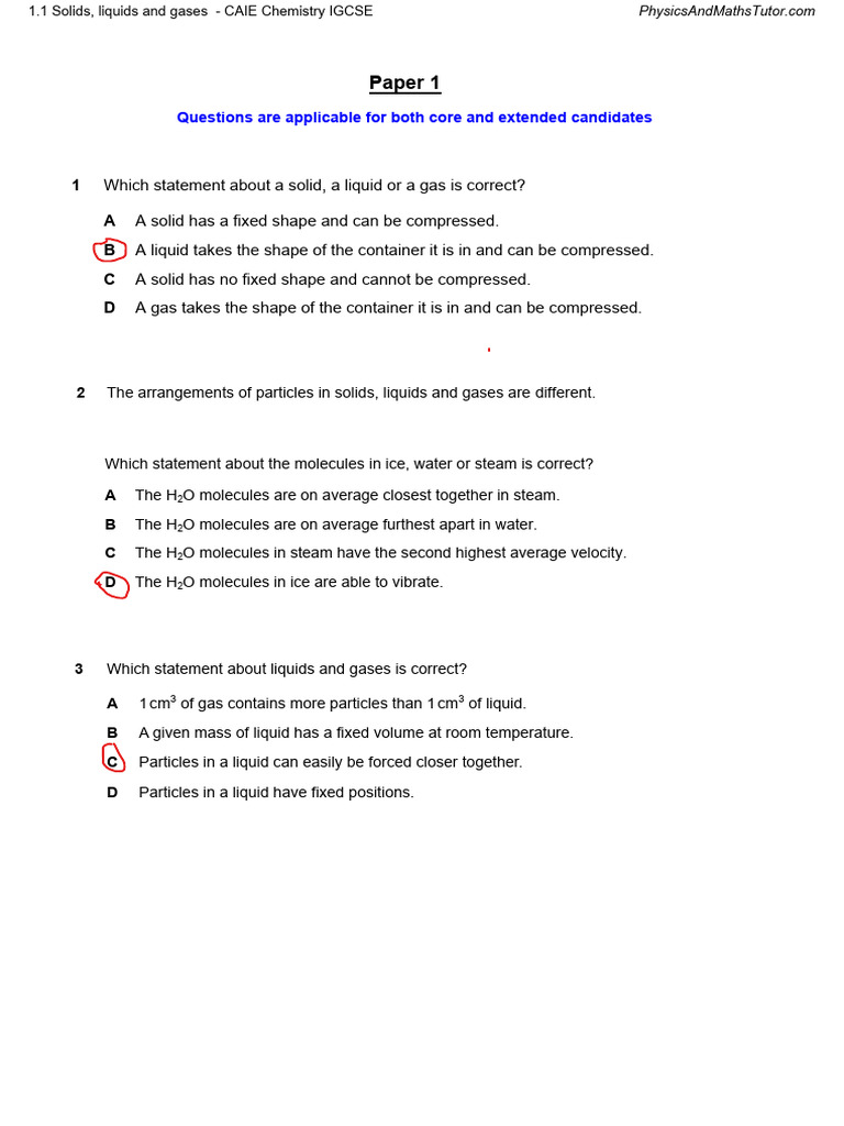 Understanding Solids, Liquids, and Gases | PDF | Gases | Liquids
