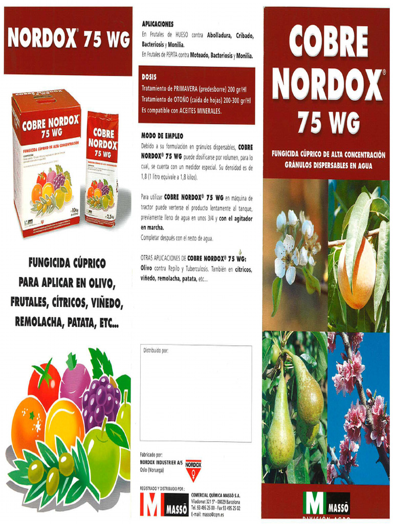 Cobre Nordox 75 WG 3 | PDF