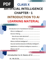 Class 10 Unit 1 Introduction To AI (Facilitator's Handbook) | PDF ...