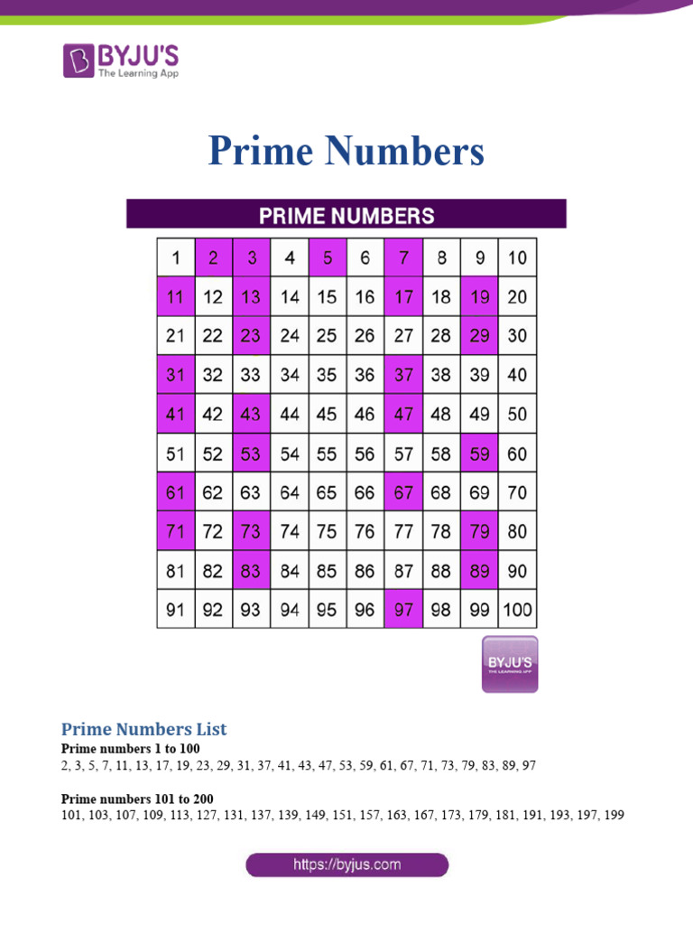Prime-numbers | PDF