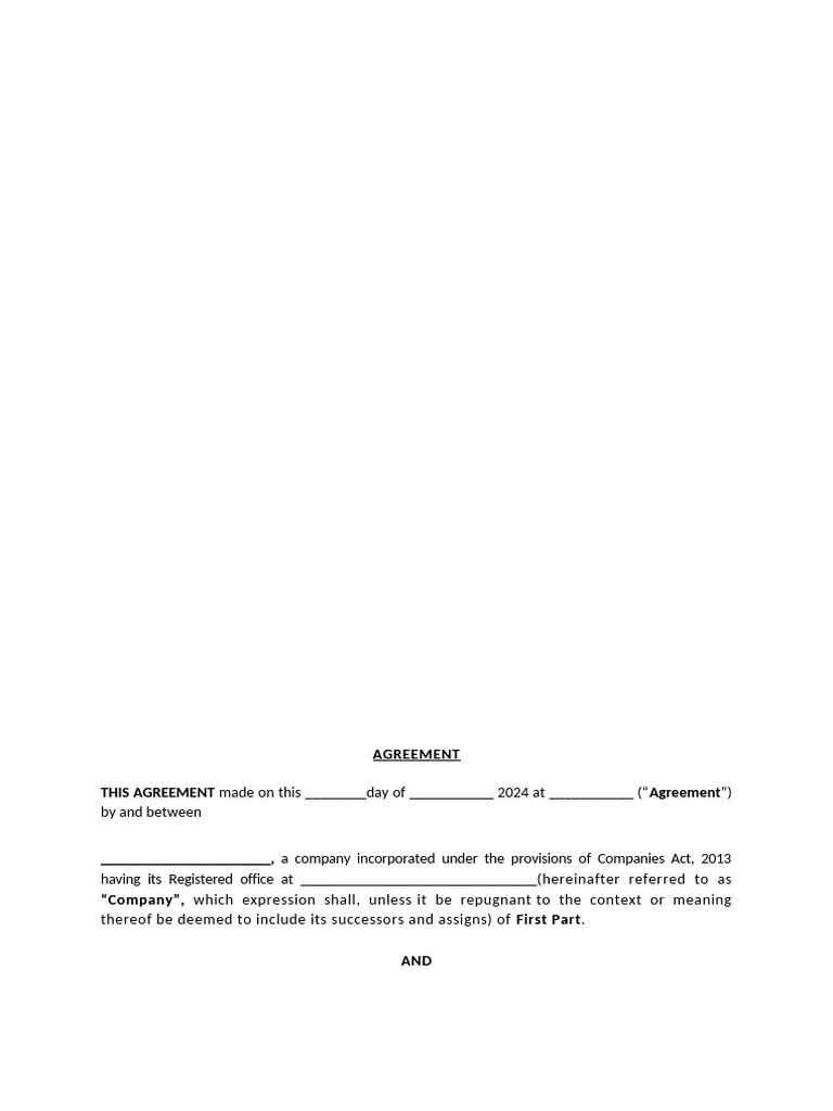 OYC Agreement - Final Template Copy - Zee | PDF | Set Top Box ...