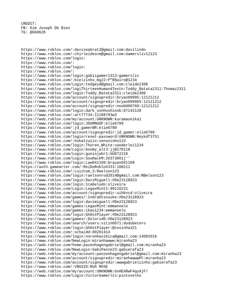 2k Roblox Files | PDF