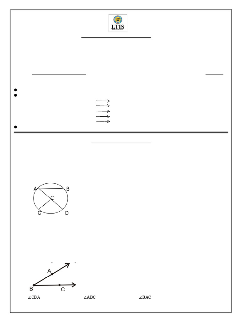 Class IV Math Annual (QP) | PDF | Rupee | Elementary Geometry