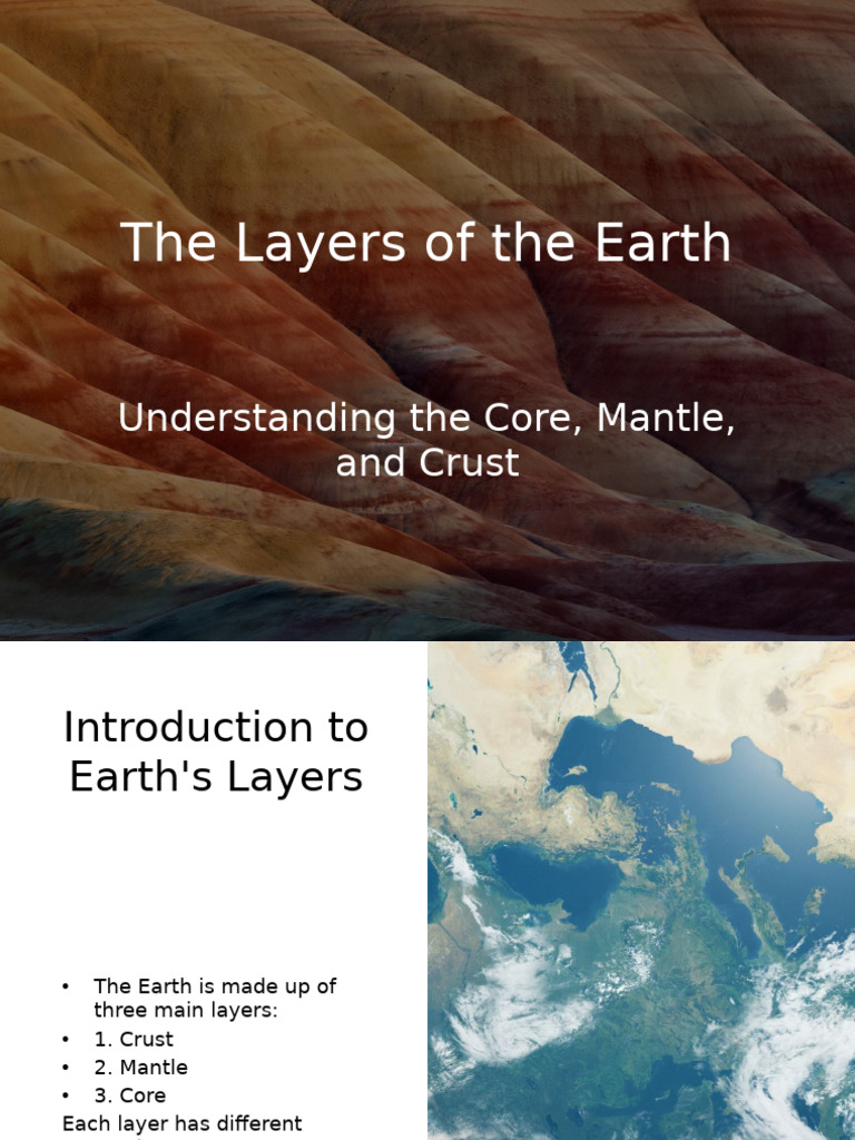 Earth Layers Presentation For Grade 7 Final | PDF