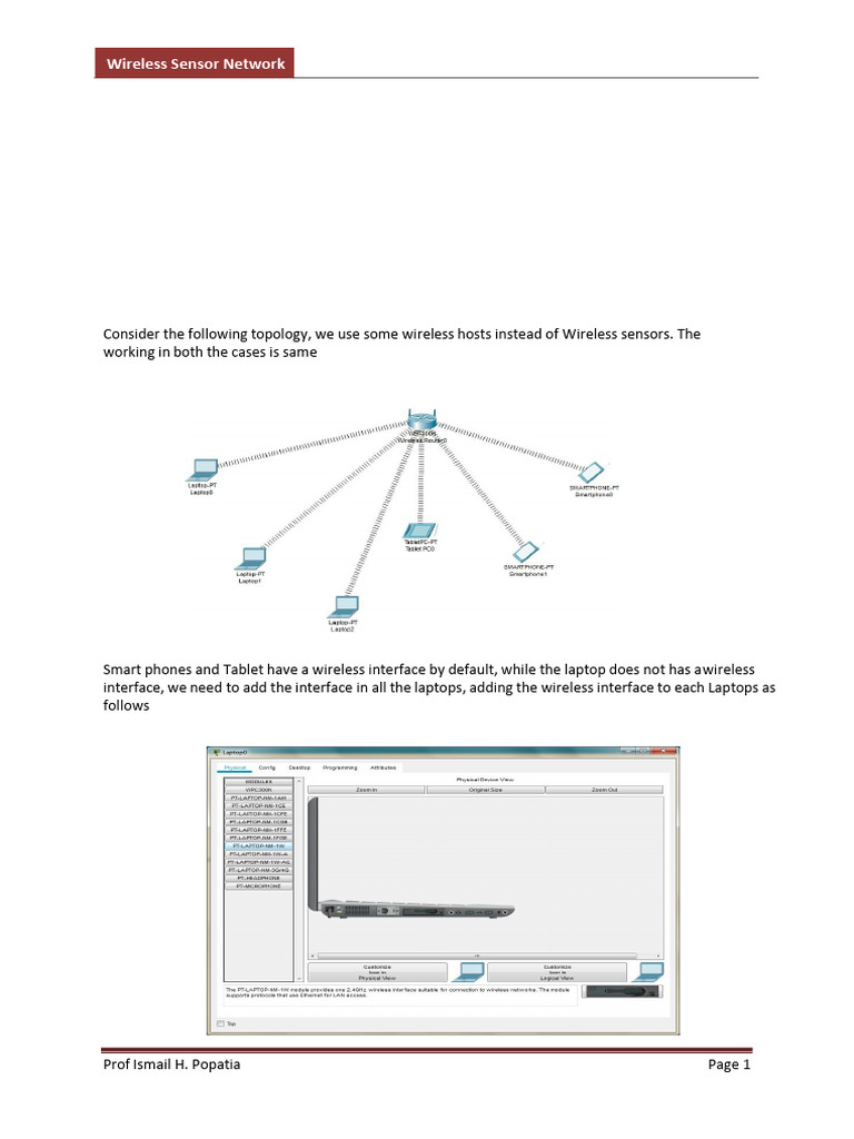 Practical 8 - MAC Protocol Using WSN | PDF | Wireless Sensor Network | Tablet Computer